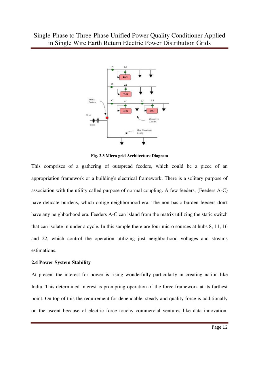 Signle phase to three phase unified power quality conditioner - Notes ...