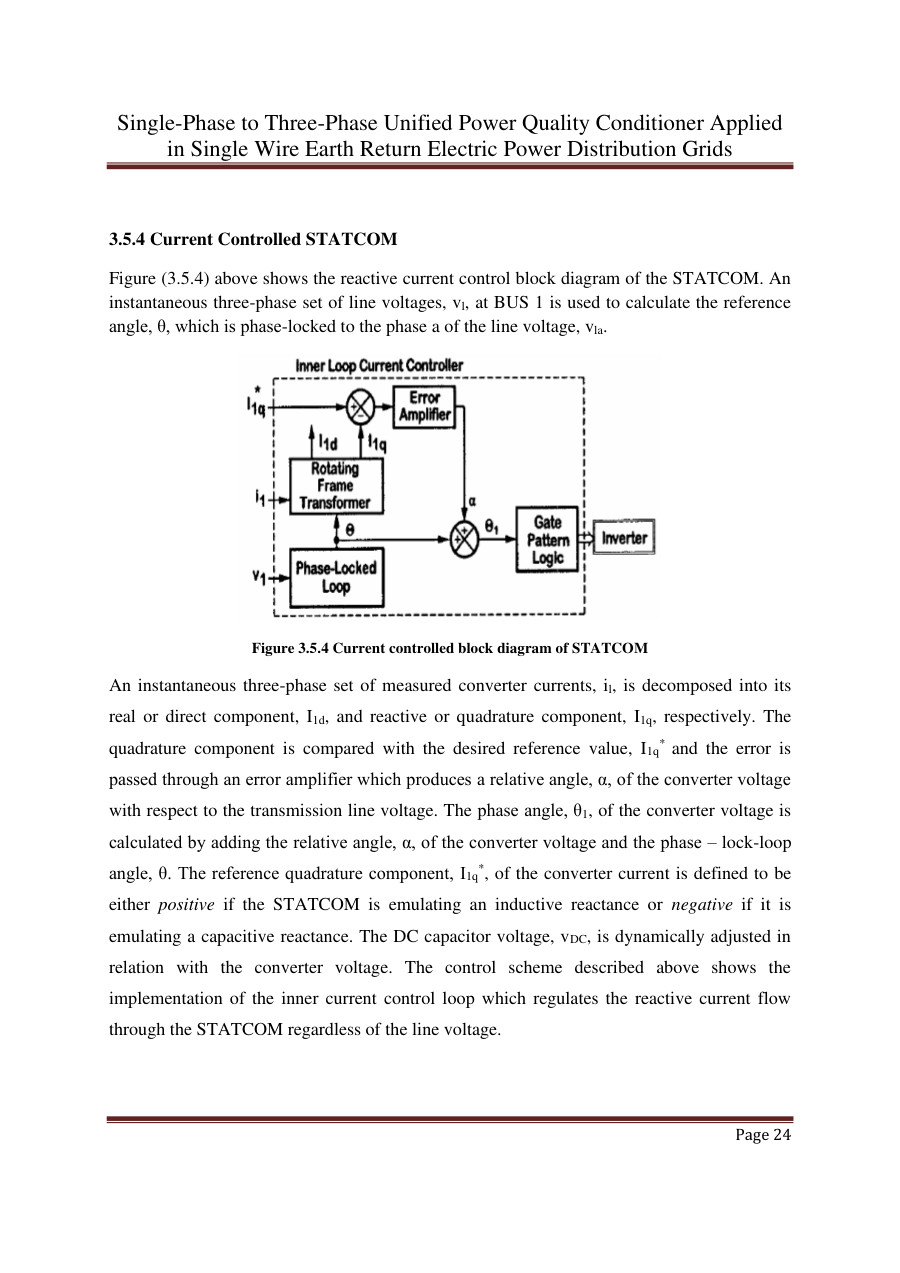 Signle phase to three phase unified power quality conditioner - Notes ...