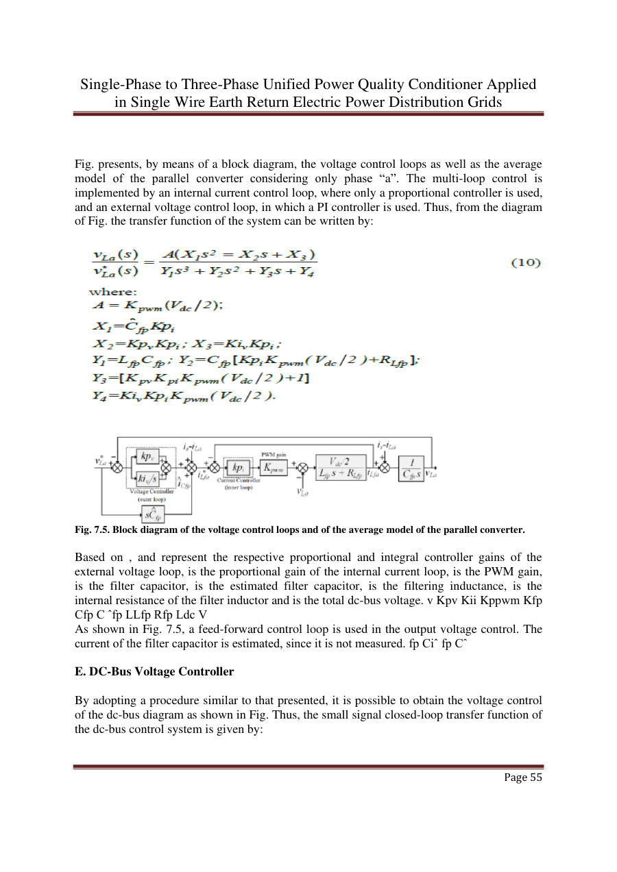 Signle phase to three phase unified power quality conditioner - Notes ...