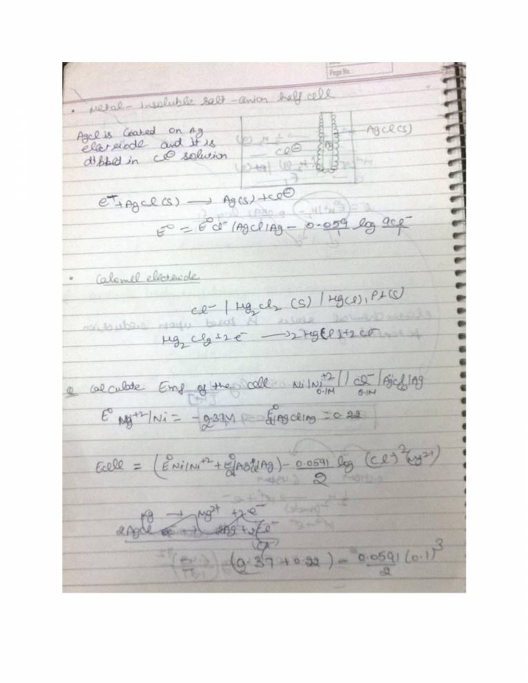 Electrochemistry - Notes - LearnPick India