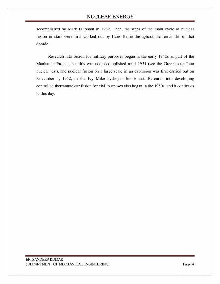 Nuclear Energy - Notes - LearnPick India