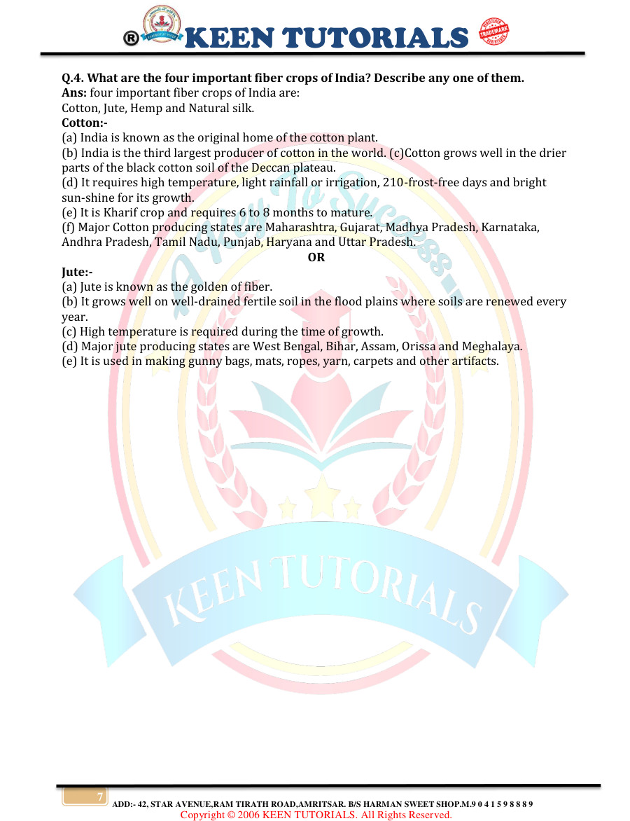 Social Studies Class 10Th Notes - Notes - LearnPick India