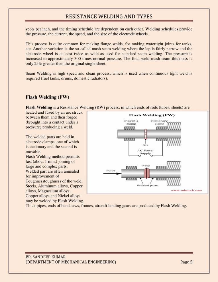 TIG , PAW & Resistance Welding - Notes - LearnPick India