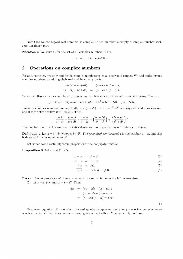 Mathematics - Notes - LearnPick India