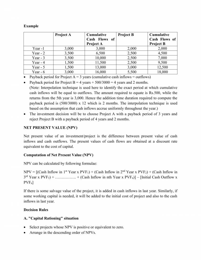 Notes On Financial Management - Notes - LearnPick India