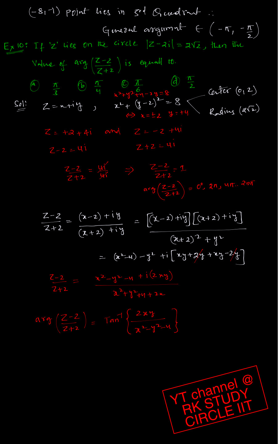 Notes on Complex Numbers - Notes - LearnPick India
