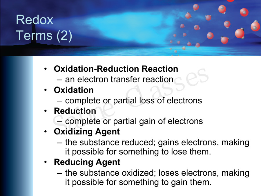 Oxidation Reduction Reactions - Notes - LearnPick India