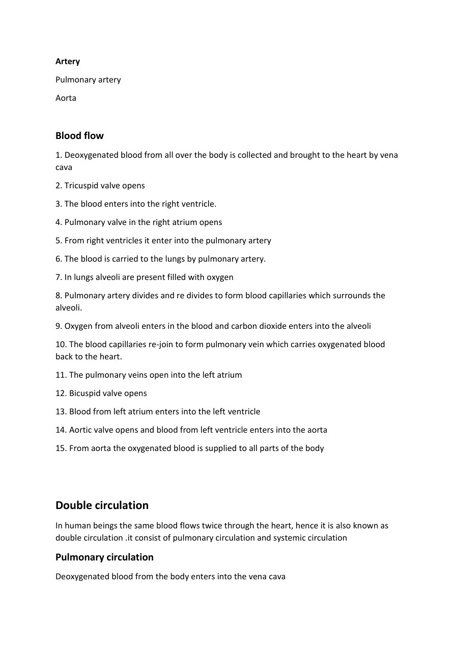 Heart - Notes - LearnPick India