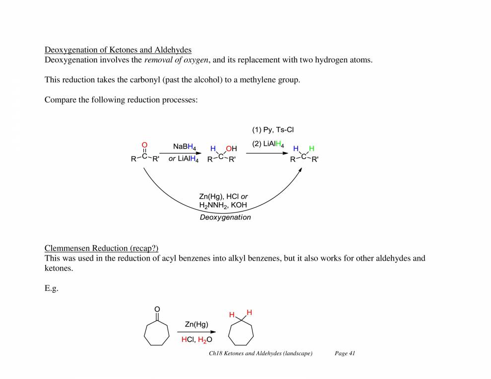 Aldehydes Ketones - Notes - LearnPick India
