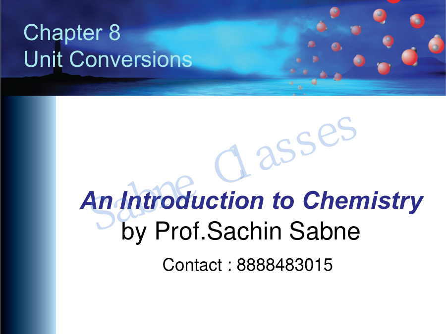 Unit Convertion - Notes - LearnPick India