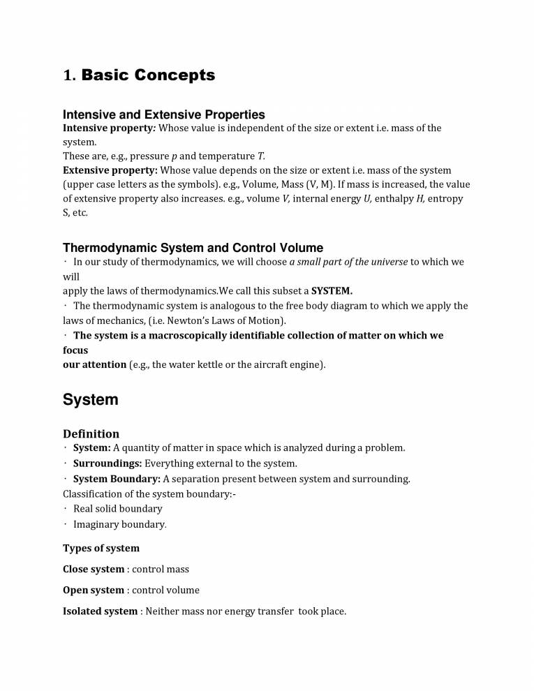 Thermodynamics - Notes - LearnPick India