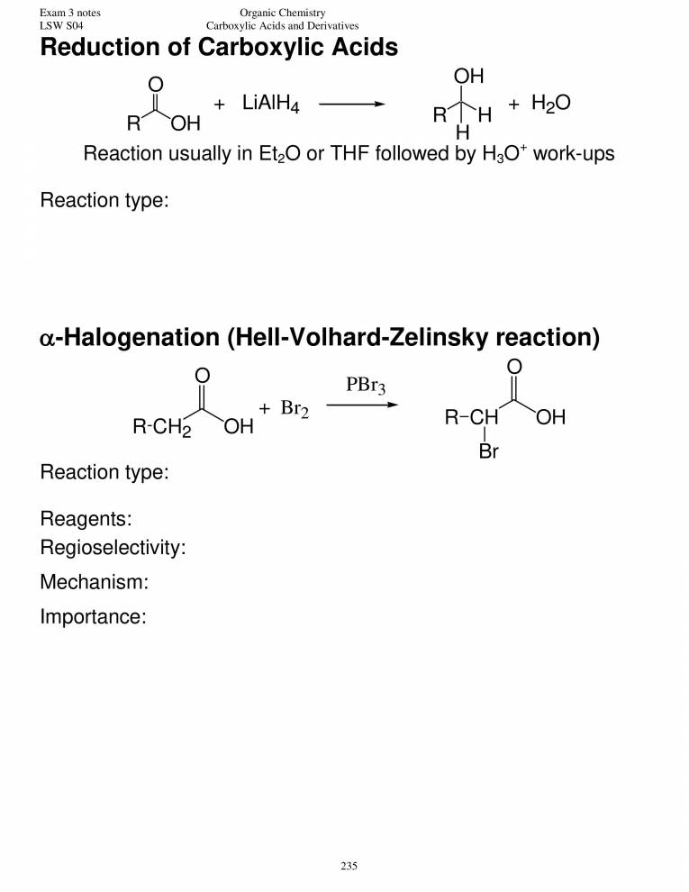 Carboxylic Acids - Notes - LearnPick India