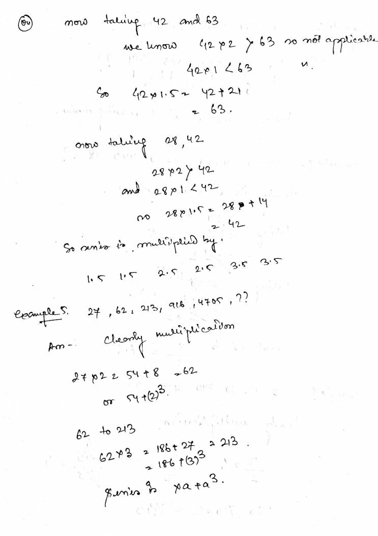 Number Series Shortcut Approach And Techniques - Notes - LearnPick India