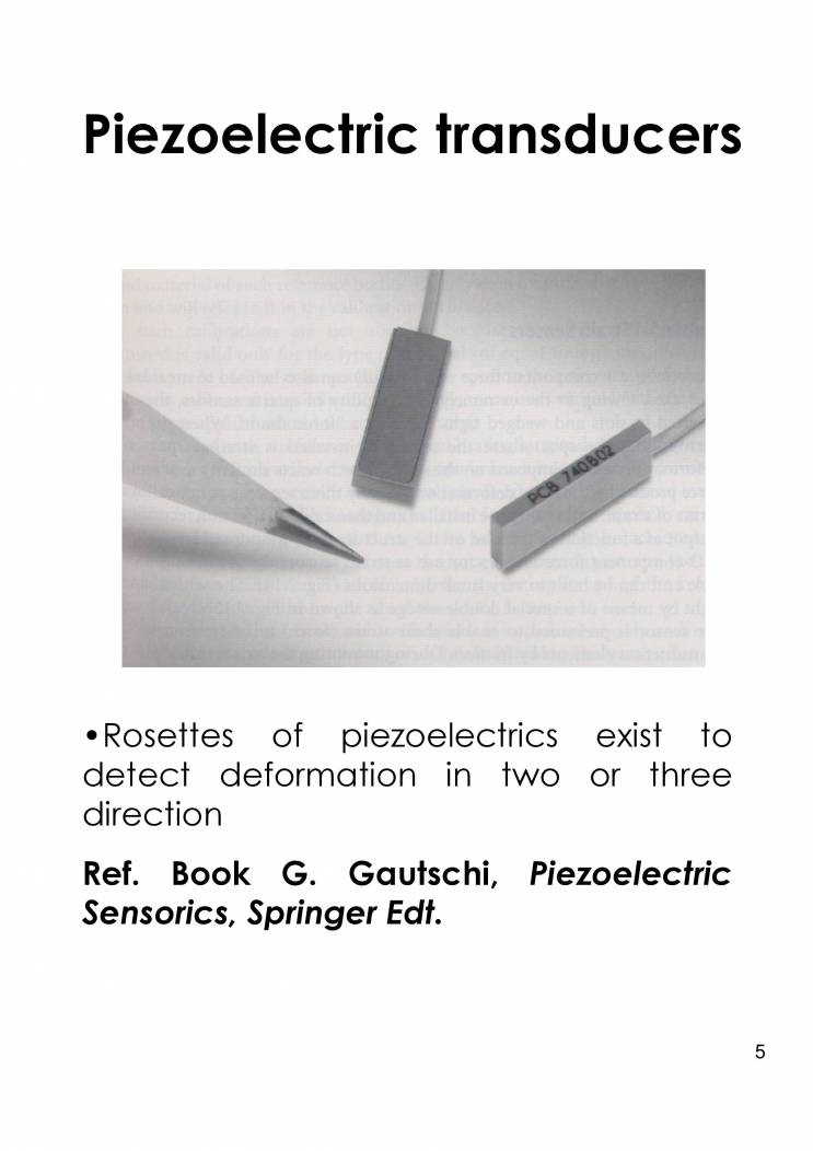 Peizoelectric Transducer - Notes - LearnPick India