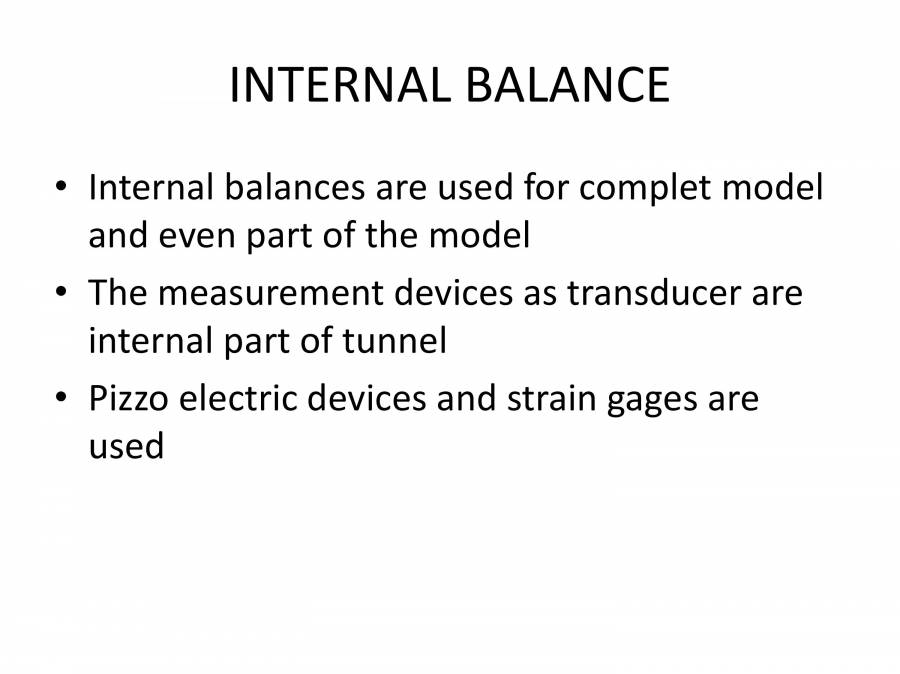Force Measurement Using Wind Tunnel Balance - Notes - LearnPick India