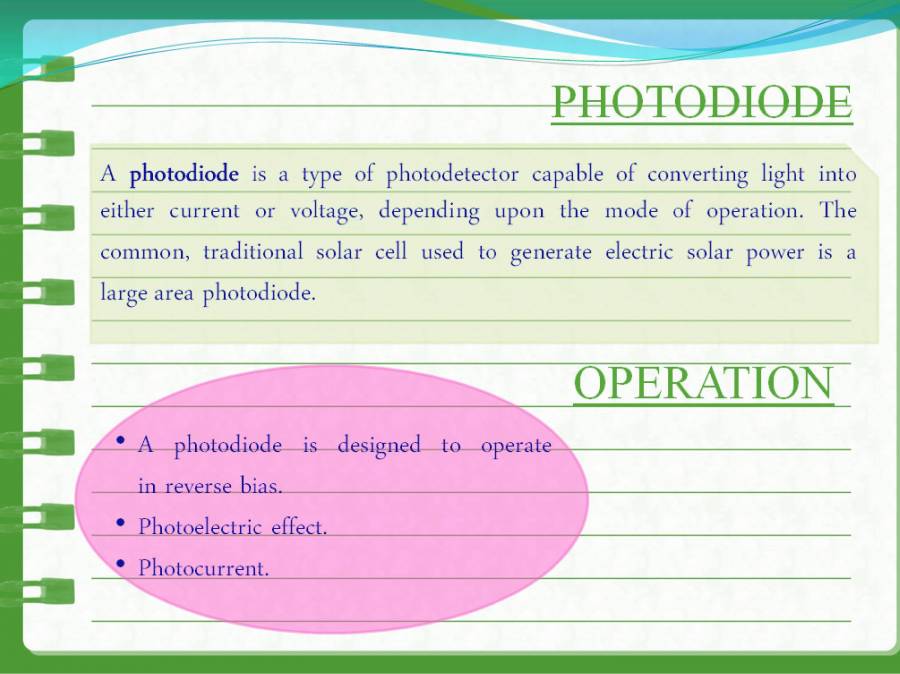 Photo-diode, Photo-transistor - Notes - LearnPick India
