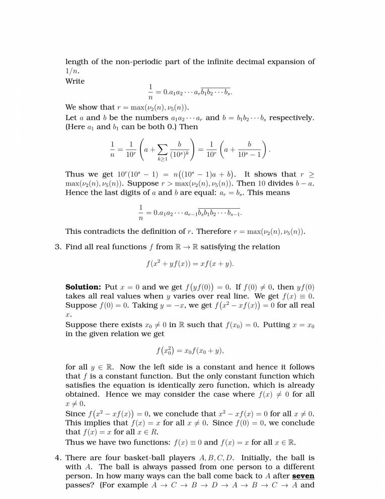 Problems And Solutions: INMO-2015 - Notes - LearnPick India