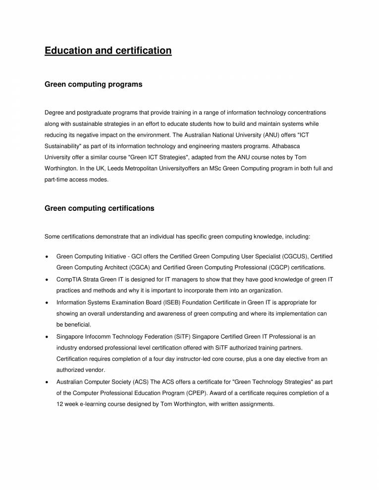 Green Computing - Notes - LearnPick India