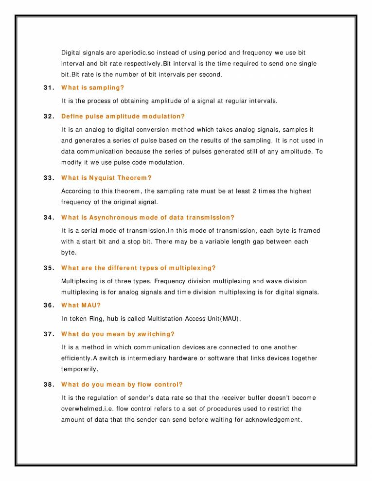 Operating System Interview Questions Notes Learnpick India