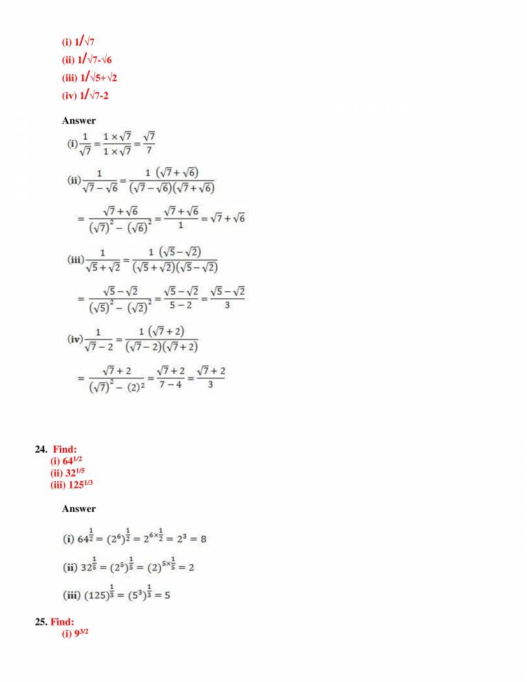 Rational Number - Class 9 - Notes - LearnPick India