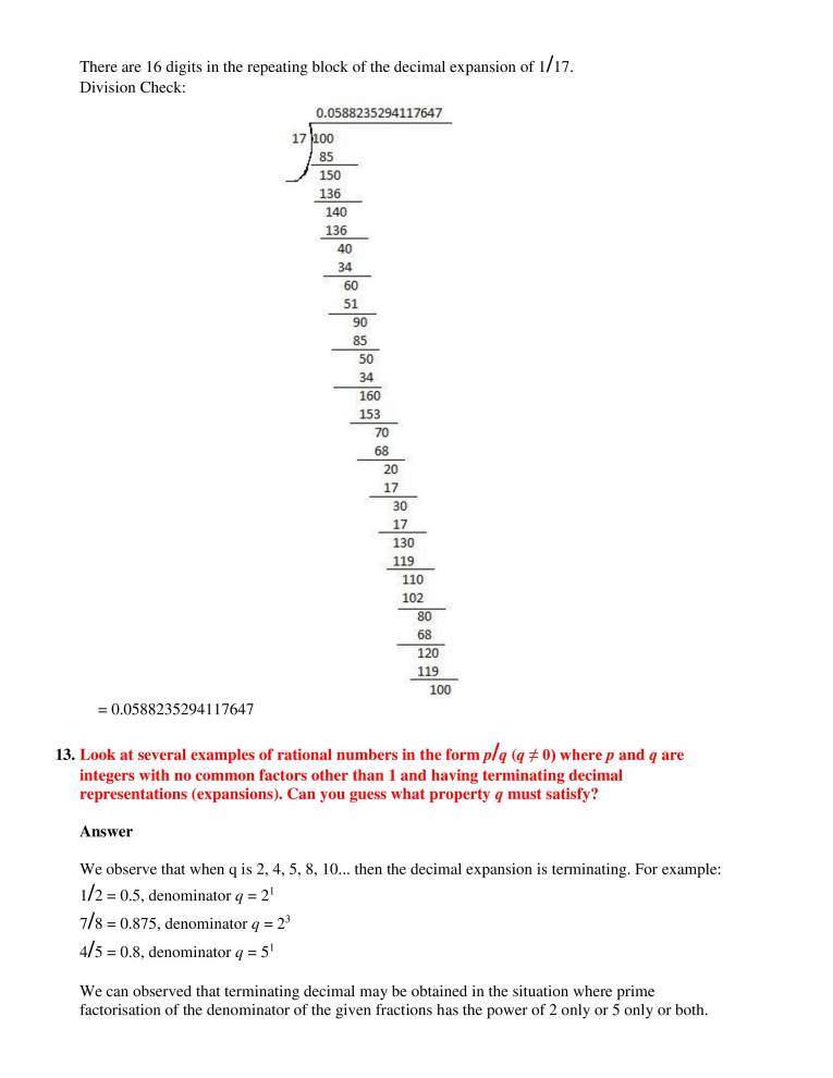 Rational Number - Class 9 - Notes - LearnPick India
