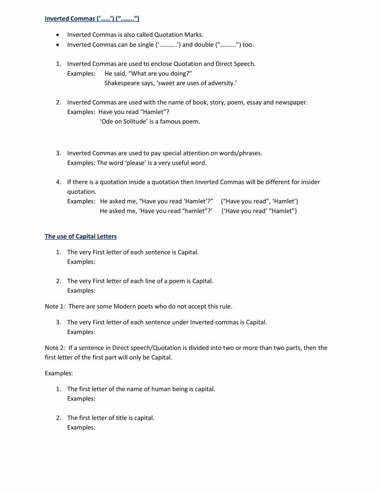 Grammar Notes - Notes - LearnPick India