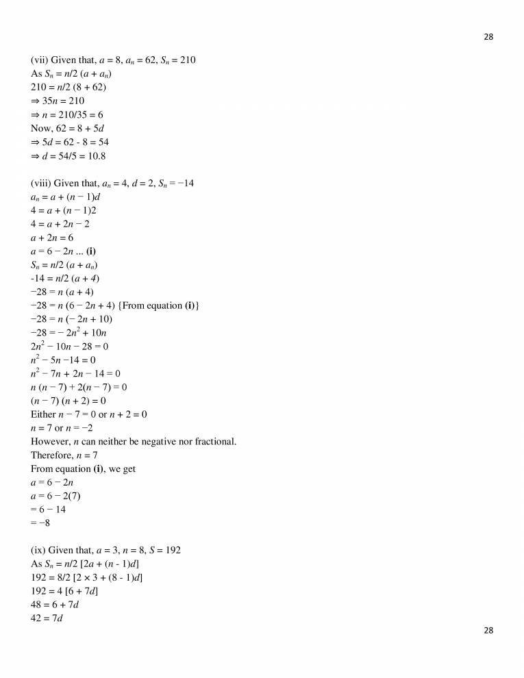 Arithmetic Progression - Notes - LearnPick India