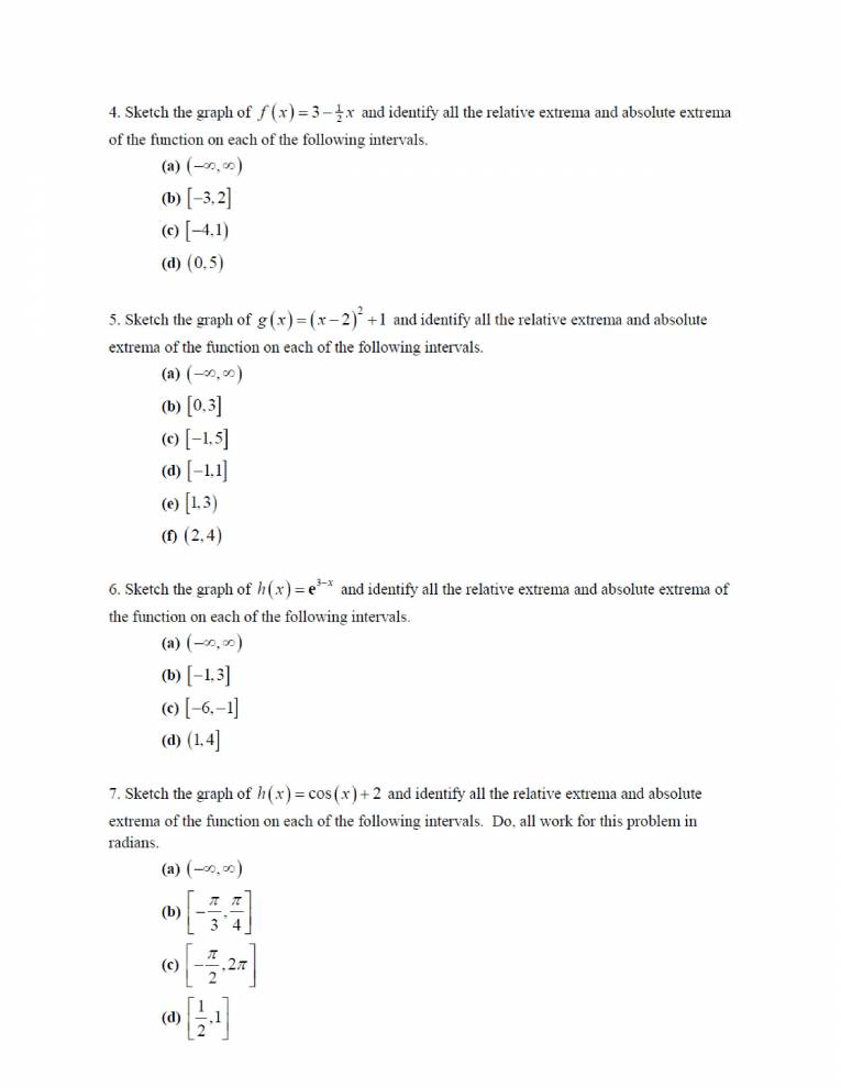 Maxima And Minima - Notes - LearnPick India