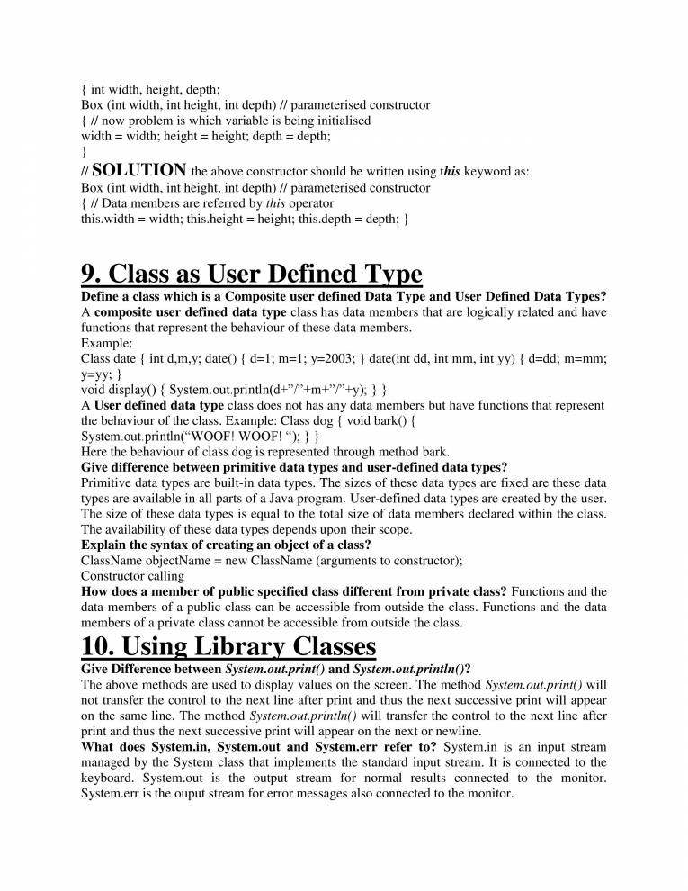 Computer Application - Notes - LearnPick India