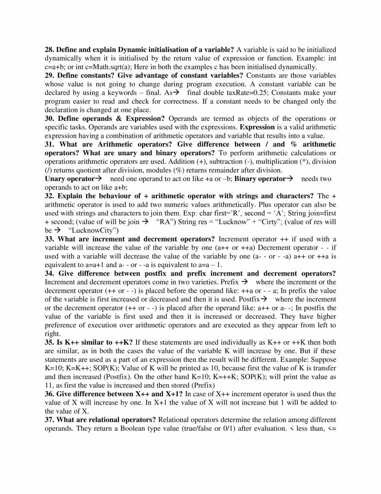 Computer Application - Notes - LearnPick India