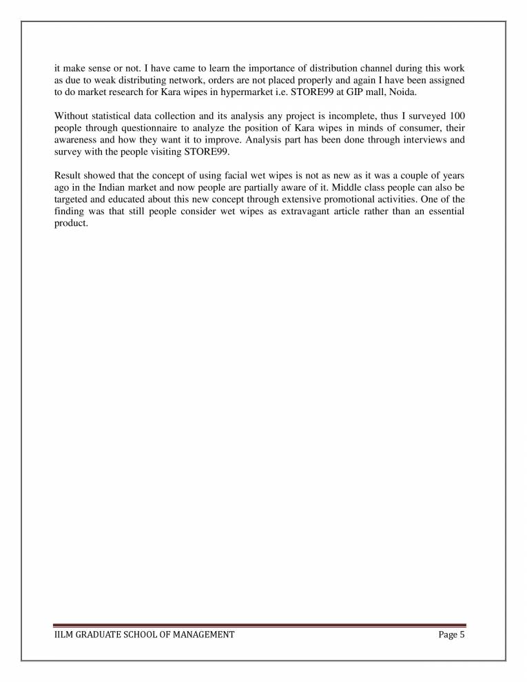 Summer Internship Report - Notes - LearnPick India