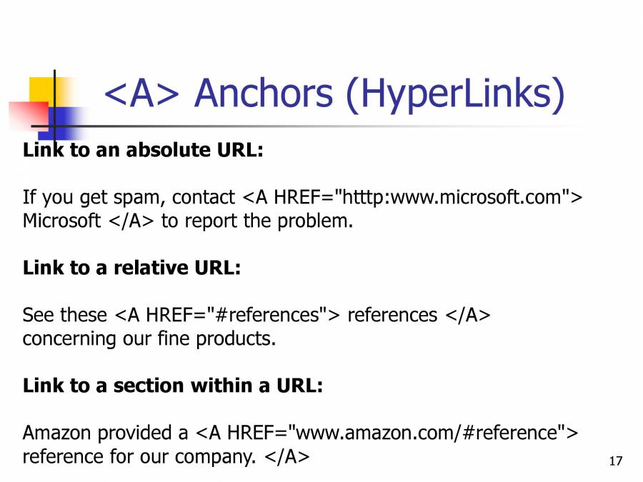 HTML - Notes - LearnPick India