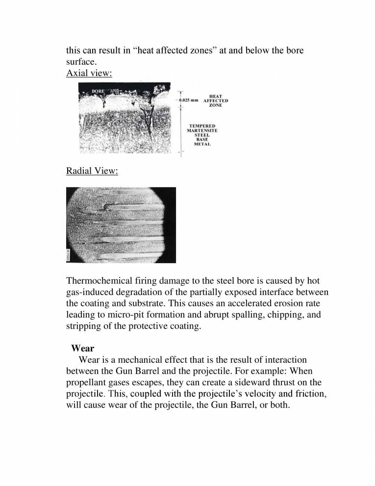 WEAR And EROSION In GUN BARREL - Notes - LearnPick India