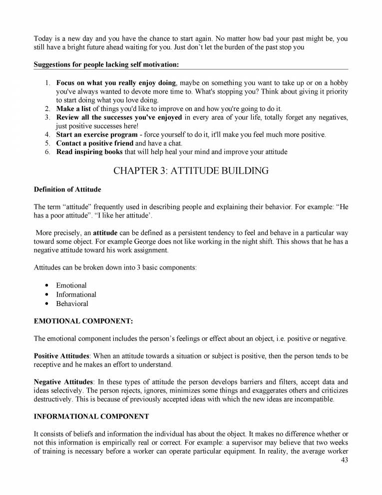 Personality Development - Notes - LearnPick India