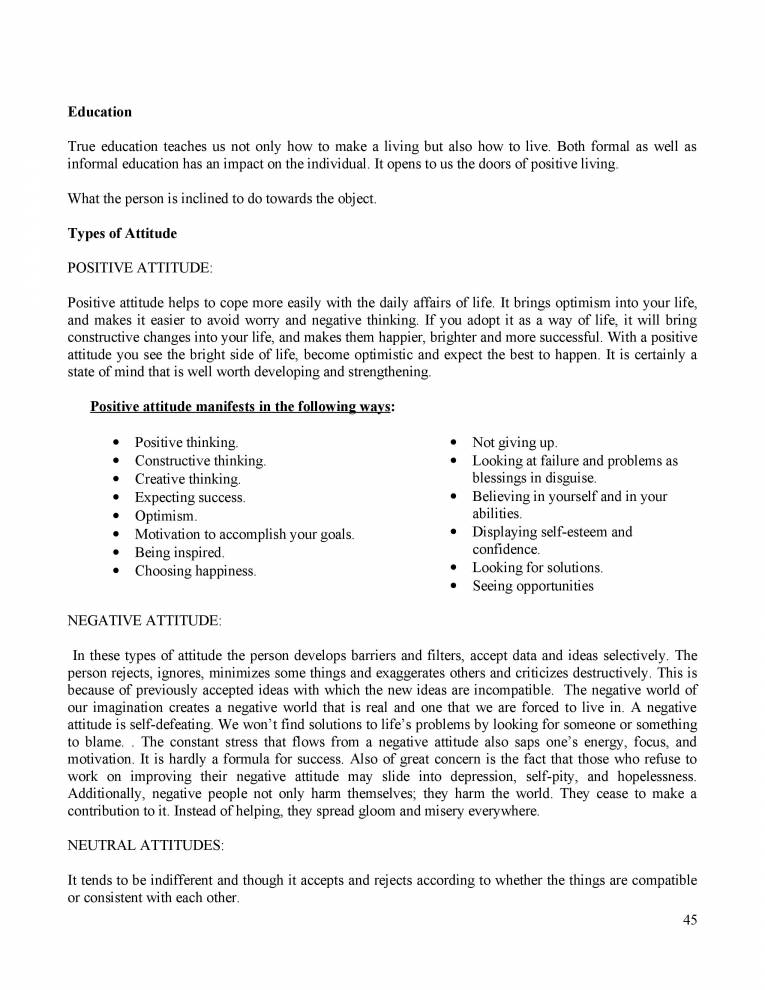 Personality Development - Notes - LearnPick India