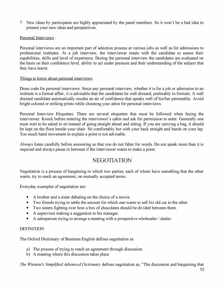 Personality Development - Notes - LearnPick India