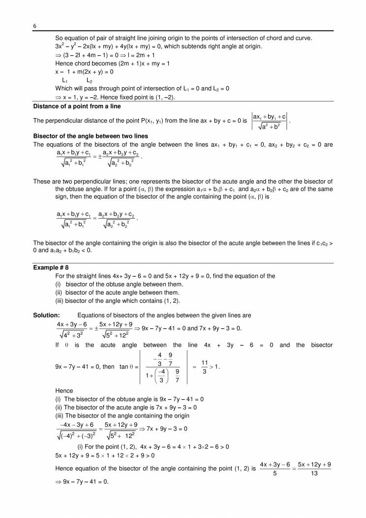 Mathematics - Notes - LearnPick India