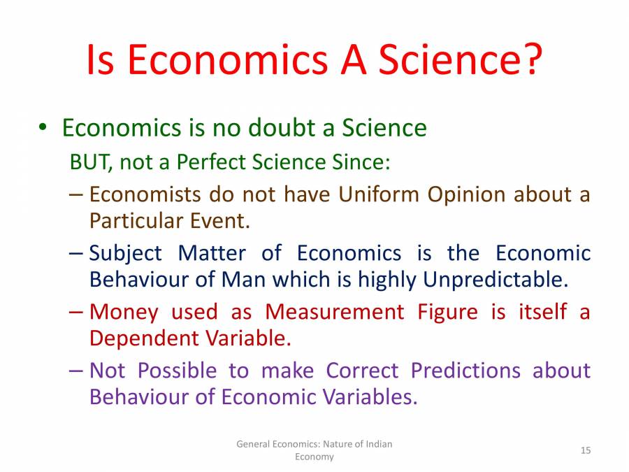 General Economics - Notes - LearnPick India