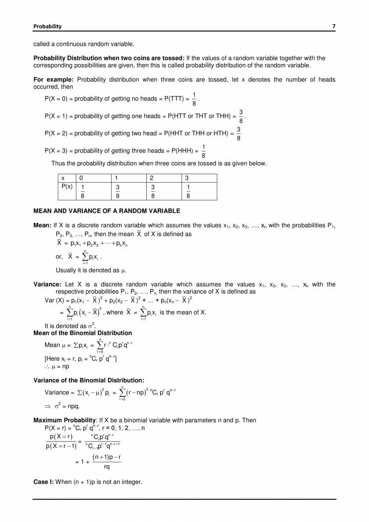 Mathematics - Notes - LearnPick India