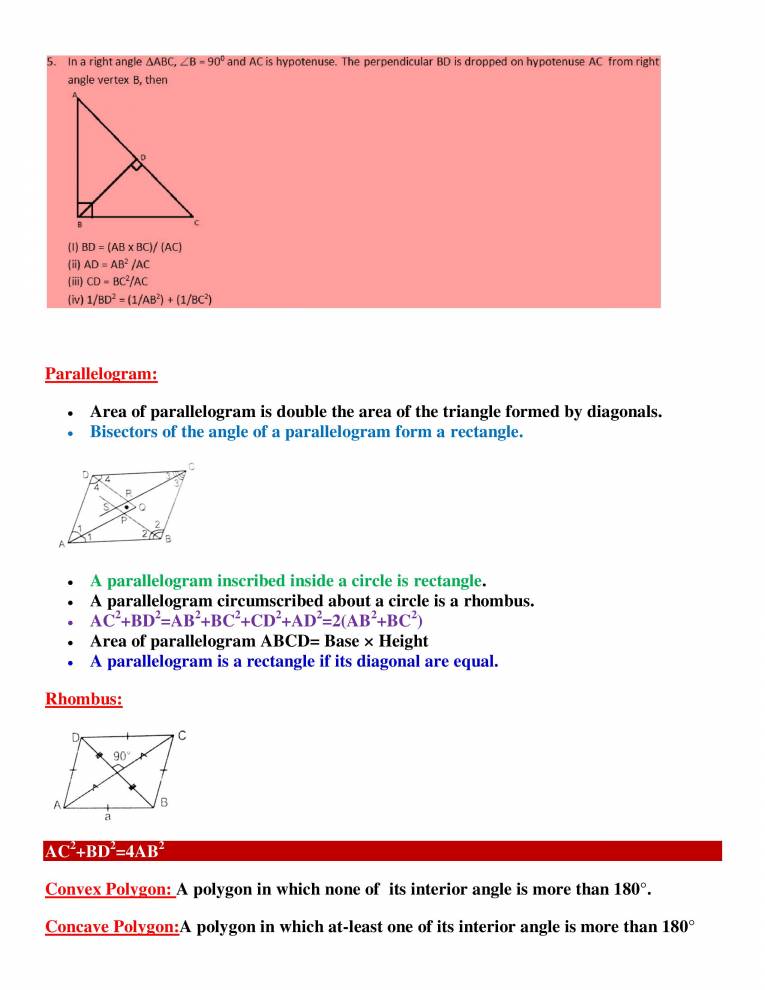 Mathematical Formula In Simplified Form - Notes - LearnPick India