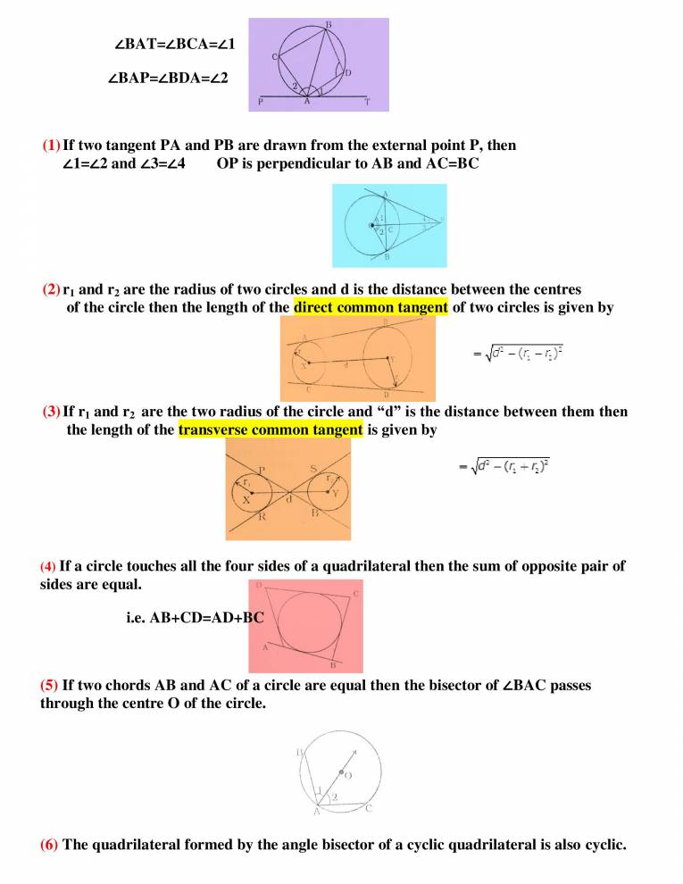Mathematical Formula In Simplified Form - Notes - LearnPick India