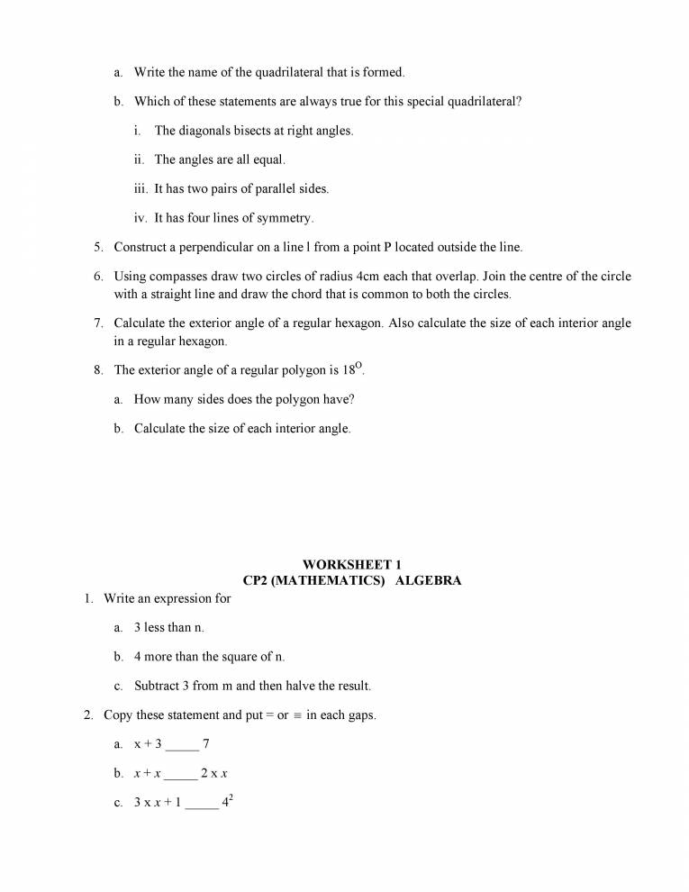 Mathematics Class 8 CIE (Cambridge International Education) - Notes ...