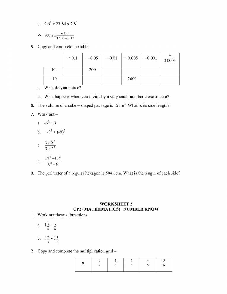 Mathematics Class 8 CIE (Cambridge International Education) - Notes ...