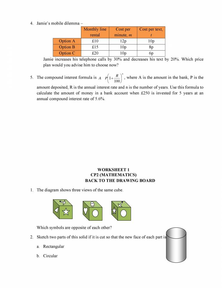 Mathematics Class 8 CIE (Cambridge International Education) - Notes ...