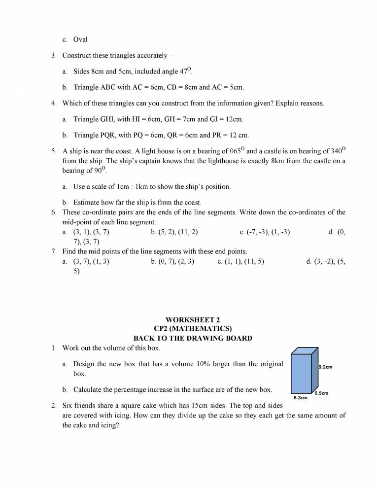 Mathematics Class 8 CIE (Cambridge International Education) - Notes ...