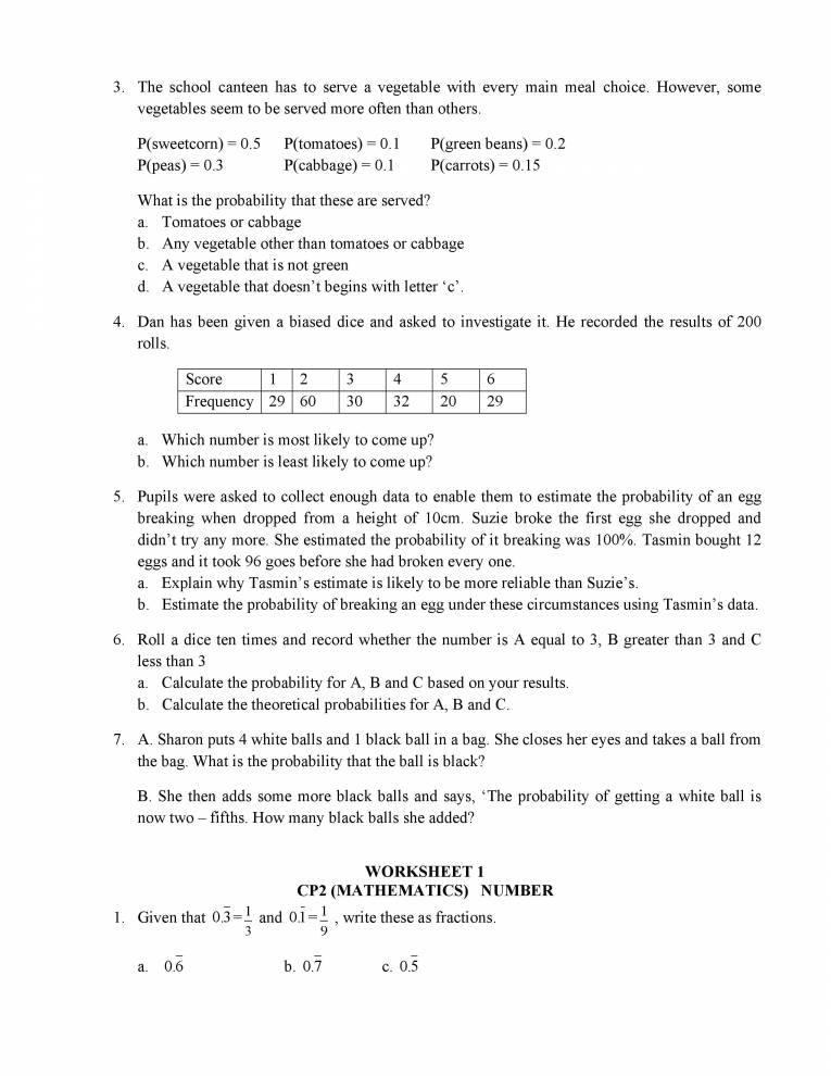 Mathematics Class 8 CIE (Cambridge International Education) - Notes ...