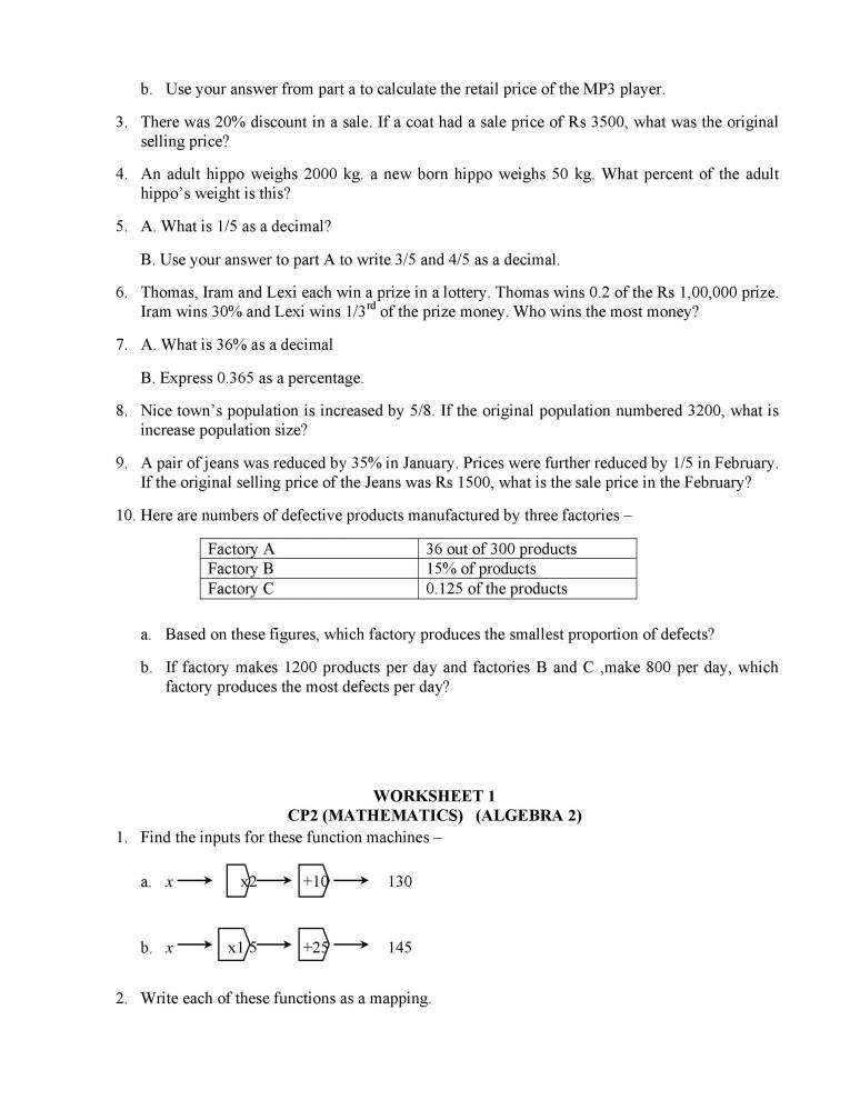Mathematics Class 8 CIE (Cambridge International Education) - Notes ...