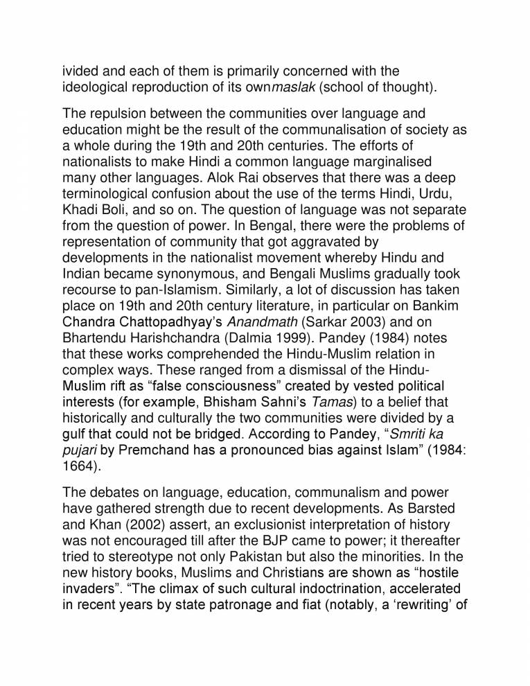 Communalism - Notes - LearnPick India