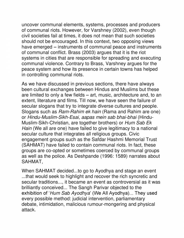 Communalism - Notes - LearnPick India