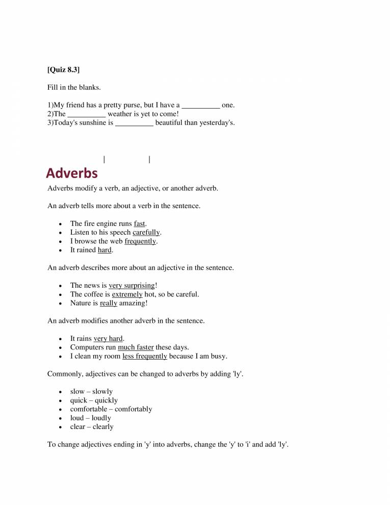 Basic English Grammer - Notes - LearnPick India